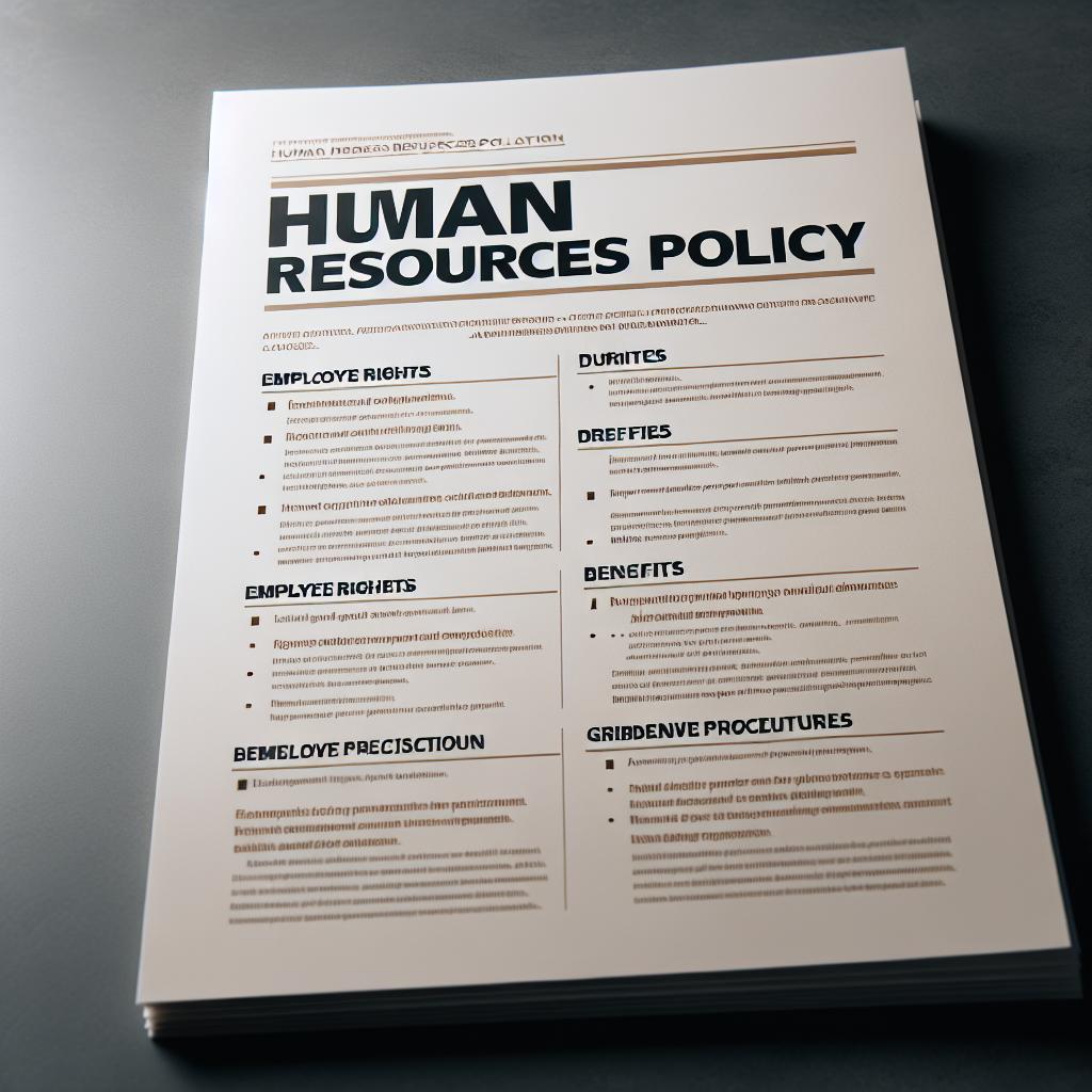 Mejores prácticas en políticas de RRHH para la gestión empresarial
